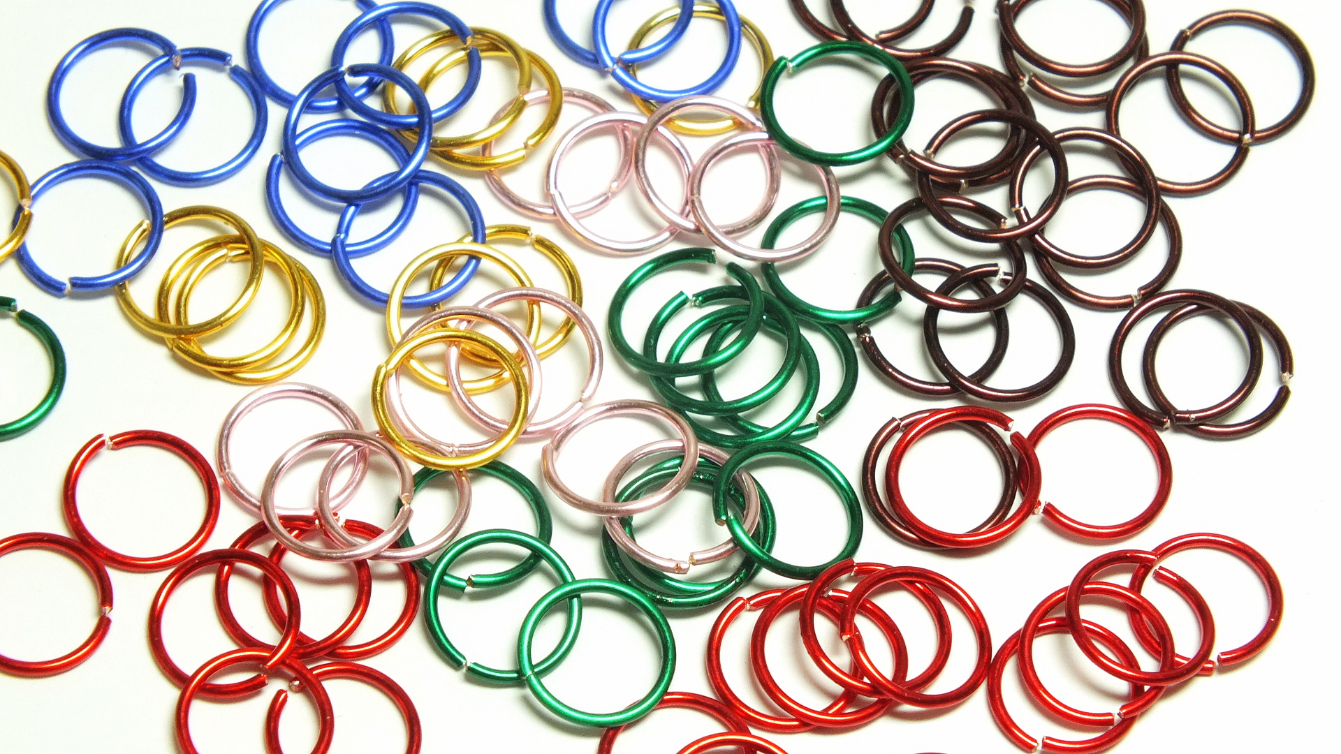 Coloured Jump Rings Archives - The Beadster